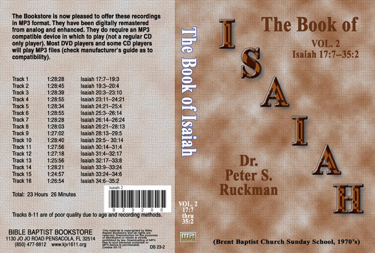 Isaiah, Volume 2 - MP3 - Open Bible Bookstore