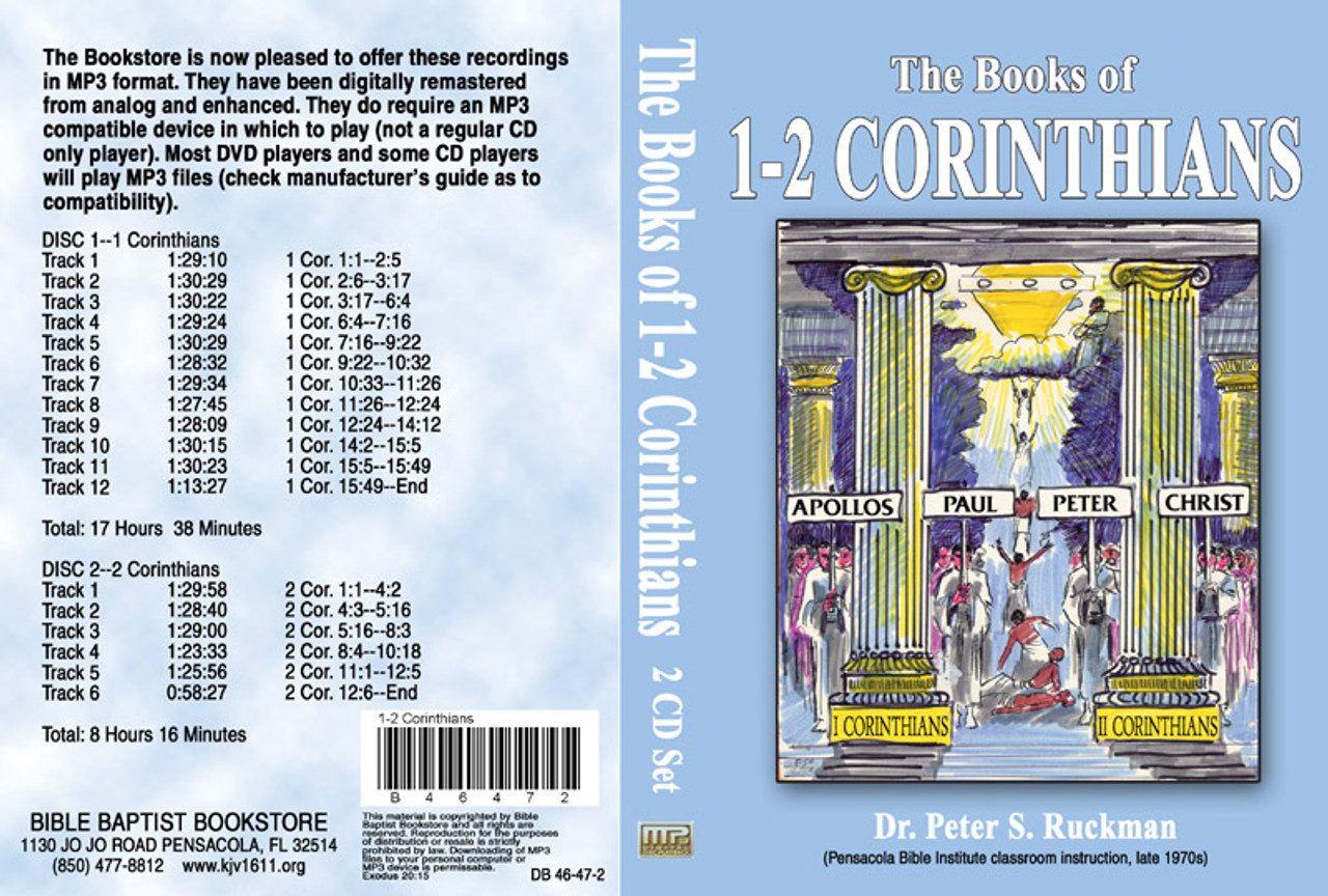 1 & 2 Corinthians - MP3 - Open Bible Bookstore