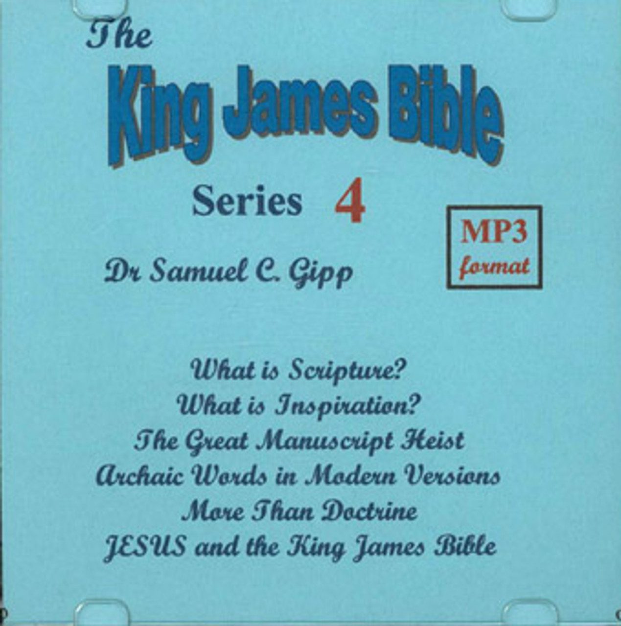 The King James Bible Series Volume 4 - Gipp - Open Bible Bookstore