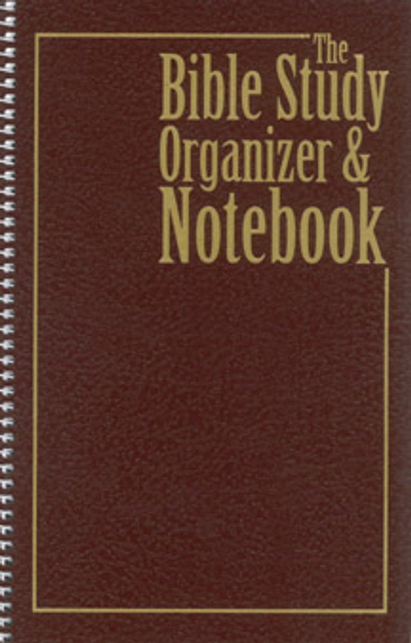 Bible Study Organizer Notebook - Open Bible Bookstore
