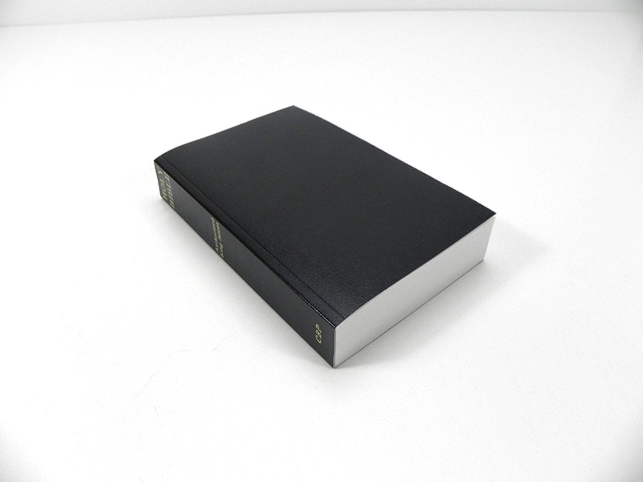 Church Bible Publishers: Compact Ministry Bible - Black Vinyl - Open ...