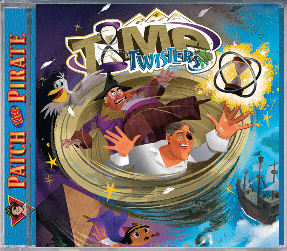 Time Twisters - Patch the Pirate CD - Open Bible Bookstore